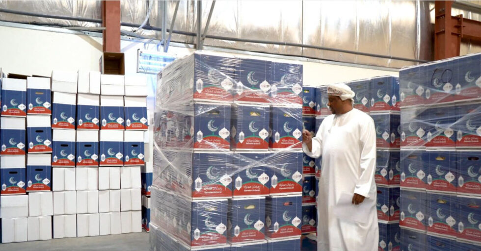 Khimji Ramdas Eshraqa distributes 12,000 Ramadan Boxes - Black & White Oman