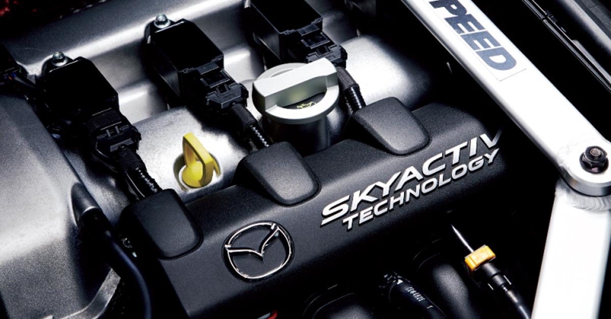 Drive more miles for less with Mazda Skyactiv Technology - Black ...