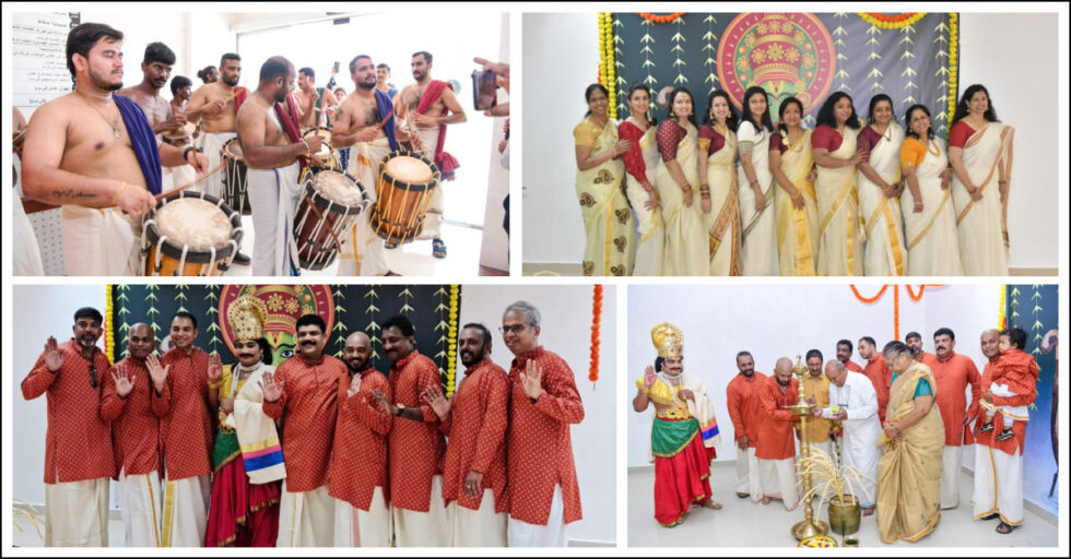 Hatat complex residents script Onam in traditional style and true to ...