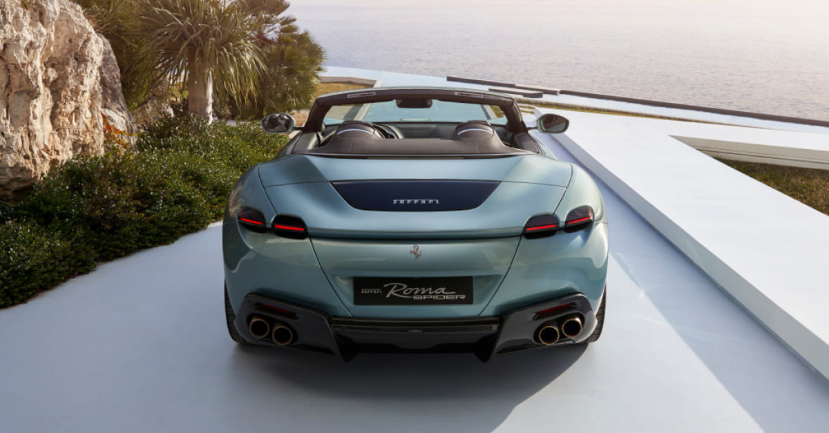 Ferrari Roma spider: La Nuova Dolce Vita – a new story begins - Black ...