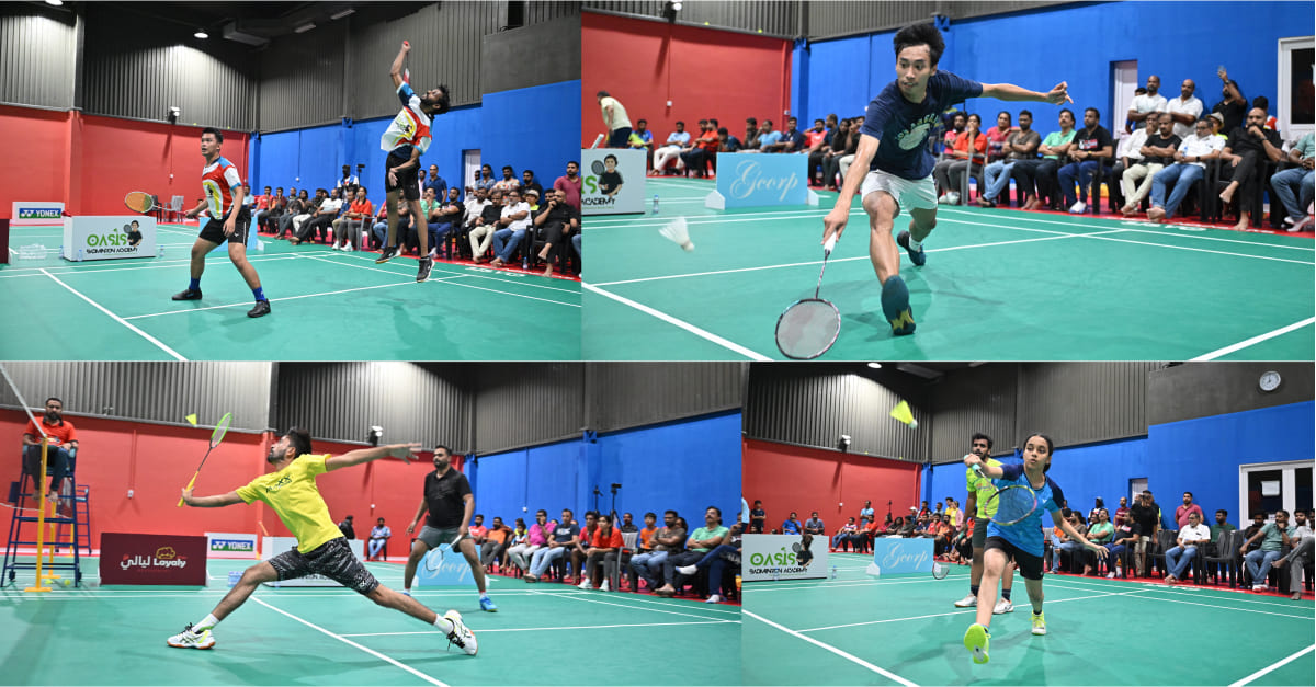 Oman Super Series Badminton Tournament concludes with thrilling battles ...
