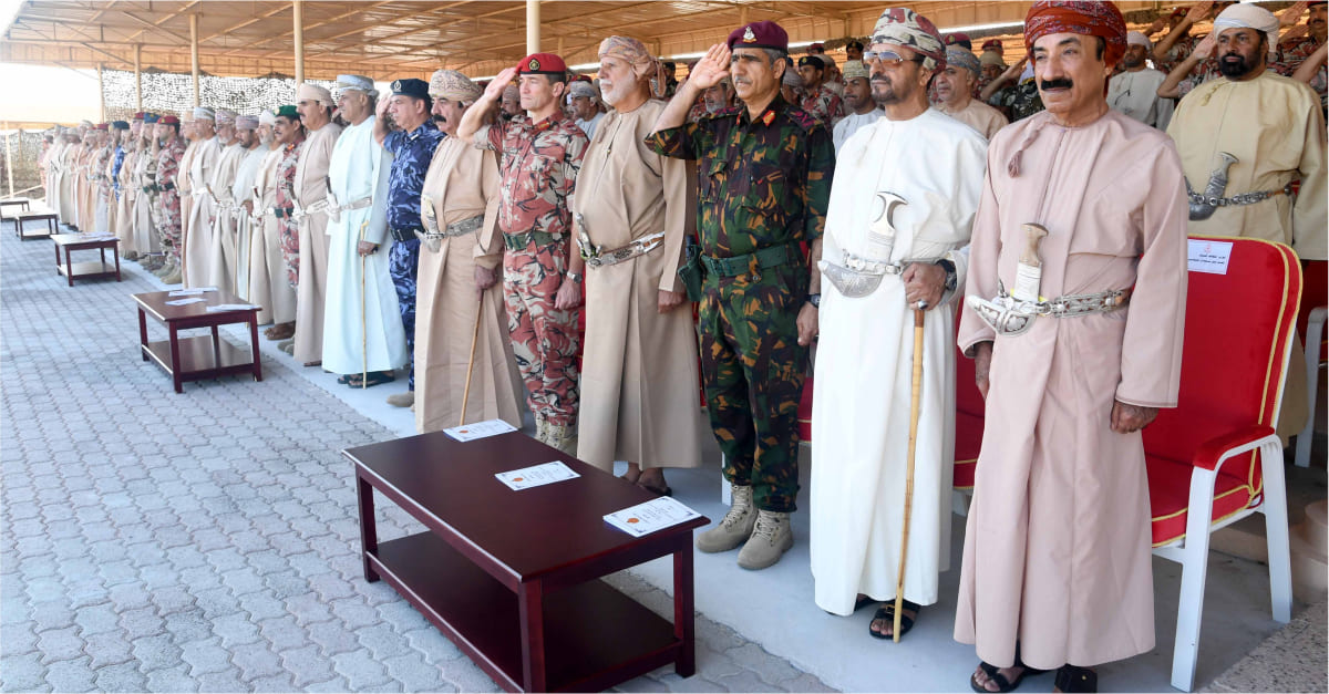 Royal Army of Oman marks SAF Day - Black & White Oman