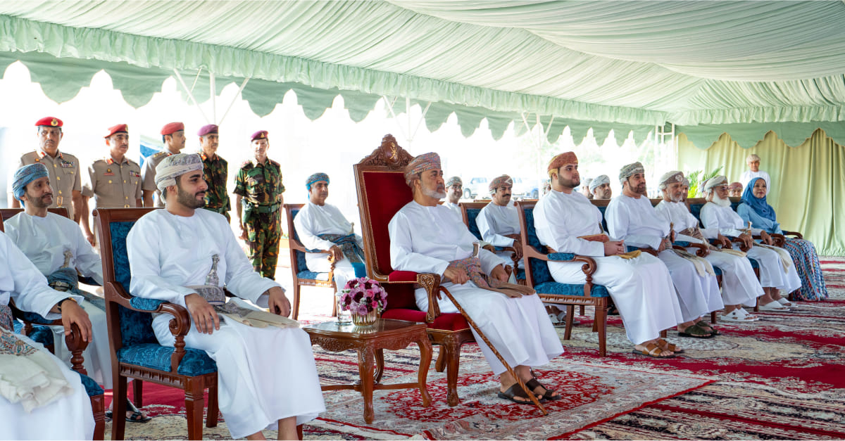 HM The Sultan presides over ceremony to lay foundation stone for Oman ...