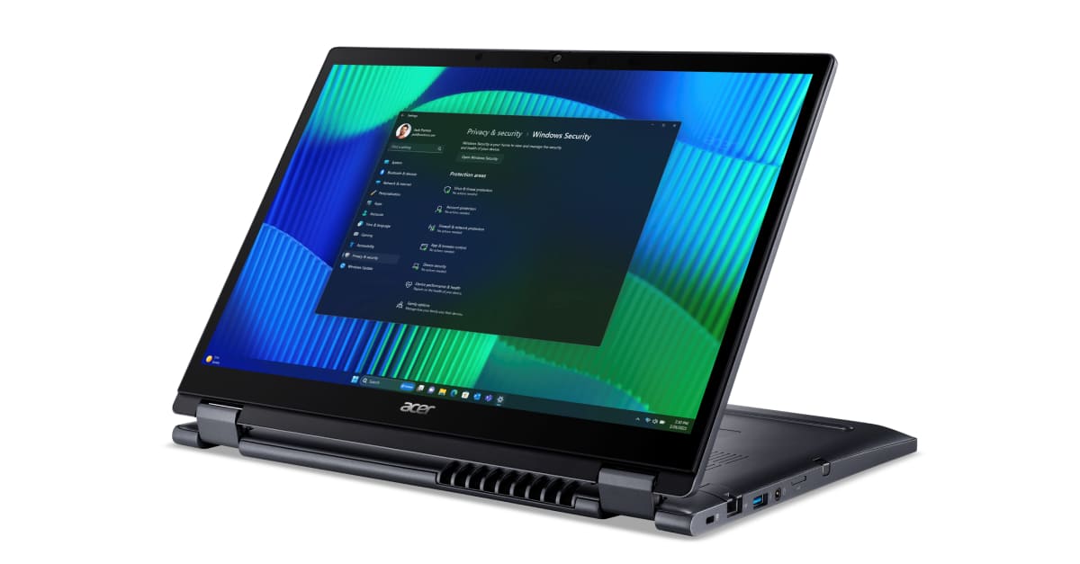 Acer launches new line of TravelMate business AI laptops - Black ... Acer launches new line of TravelMate business AI laptops - Black ...