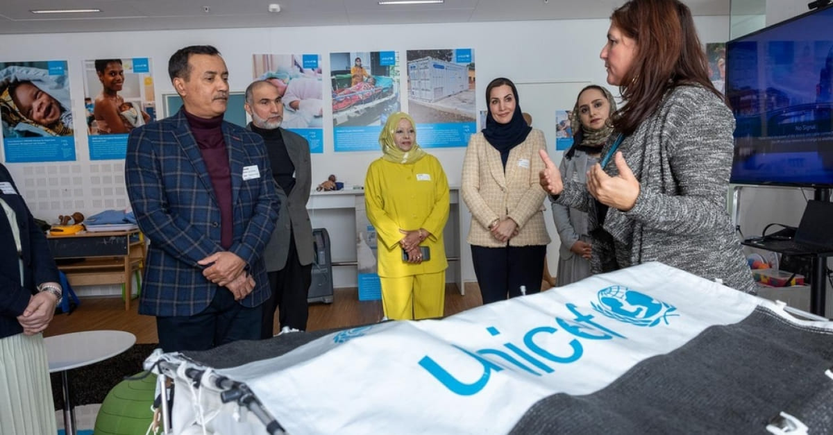 Omani delegation visits UNICEF supply division in Copenhagen - Black ...