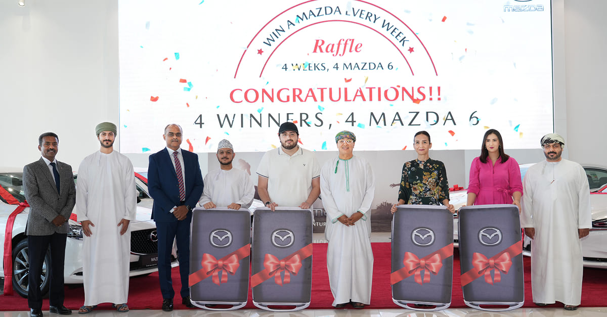 Towell Auto Centre hosts keys handover ceremony for Mazda Ramadan ...