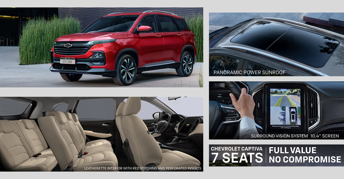 Chevrolet Captiva – 7-seater SUV now starting at just OMR 7,999 - Black ...